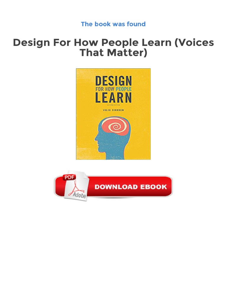 Design For How People Learn Voices That | PDF