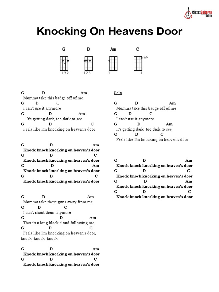 Knockin On Heavens Door | PDF