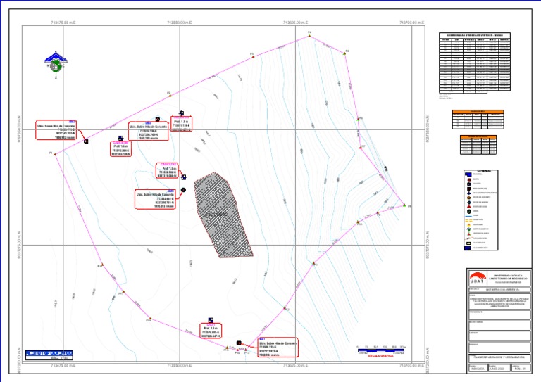 Plano Topografico-Plot | PDF