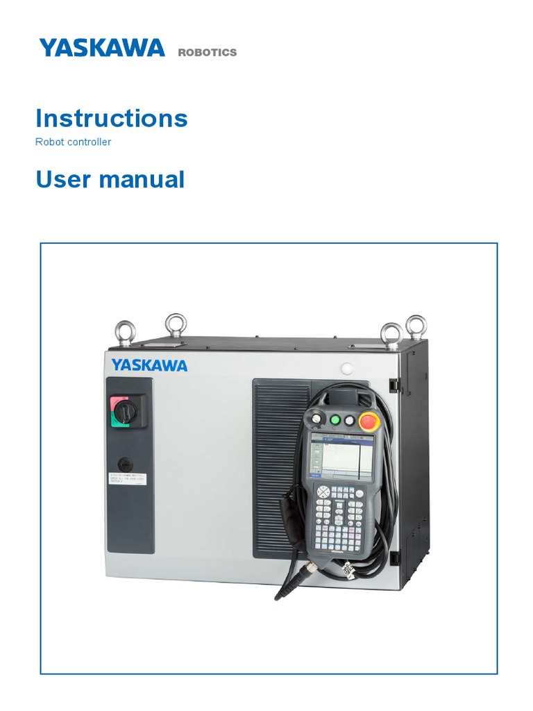 Yrc1000 Instruction | PDF | Robot | Robotics