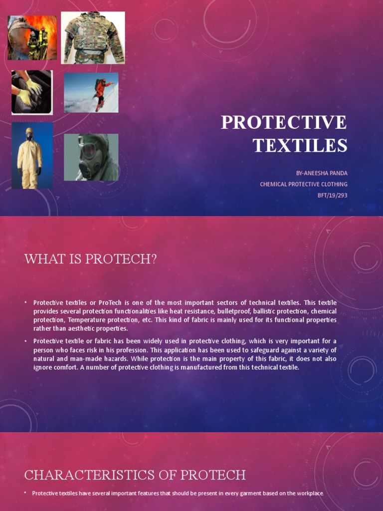 PROTECH Protective Textiles | PDF | Textiles | Personal Protective ...