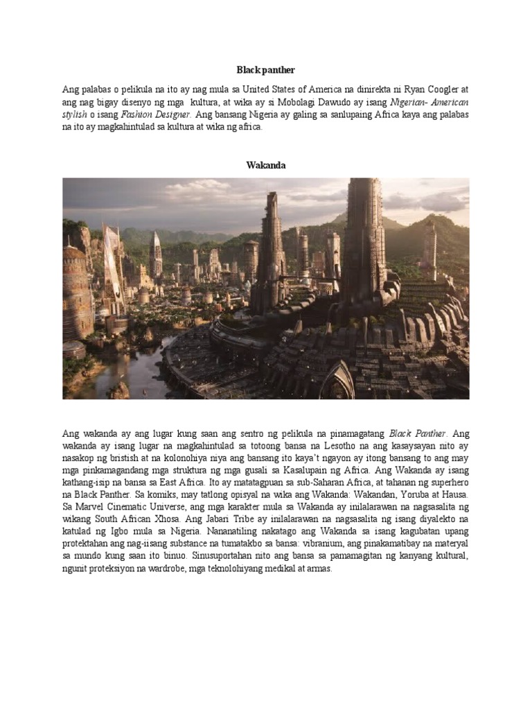 Filipino Assignment | PDF