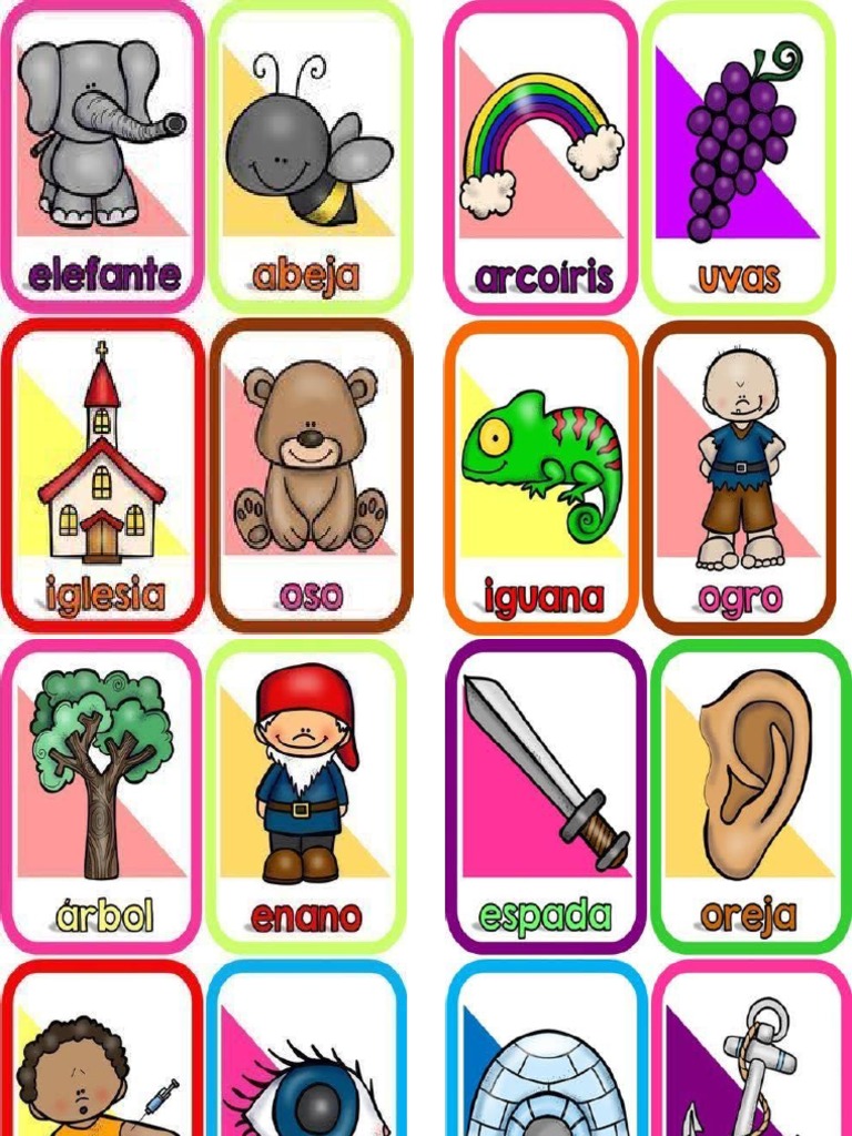 Loteria de Las Vocales | PDF