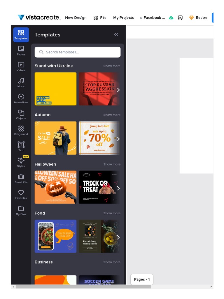 VistaCreate - Free Graphic Design Software. Simple Online Photo Editor ...