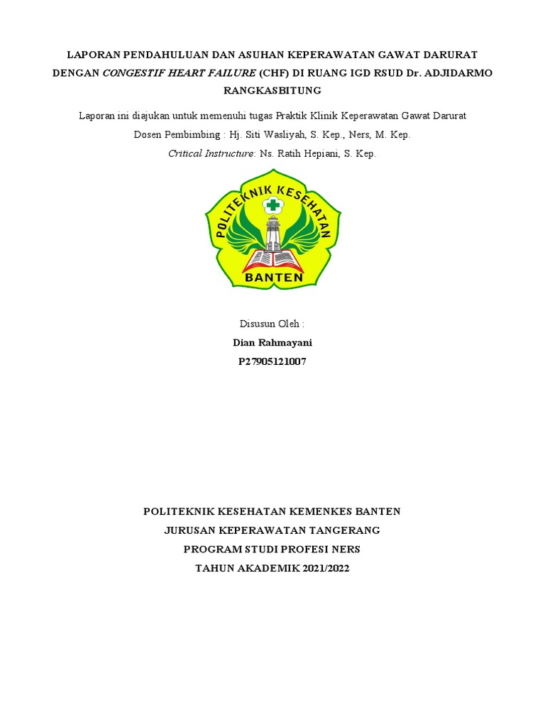 Dian Rahmayani - LP CHF Gadar 2 | PDF | Sains & Matematika