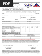 Eot Crane Checklist | PDF