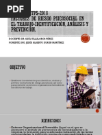 Informe de Resultados Nom 035 | PDF | Riesgo | Violencia