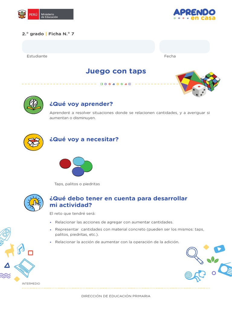 F7 Juego-Taps | PDF | Aprendizaje | Modificación de comportamiento