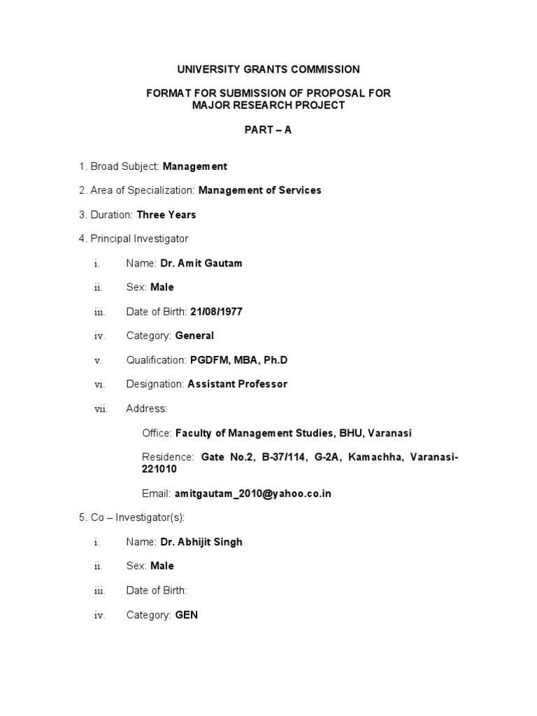 UGC Project Format | PDF | Global Health | Health Care