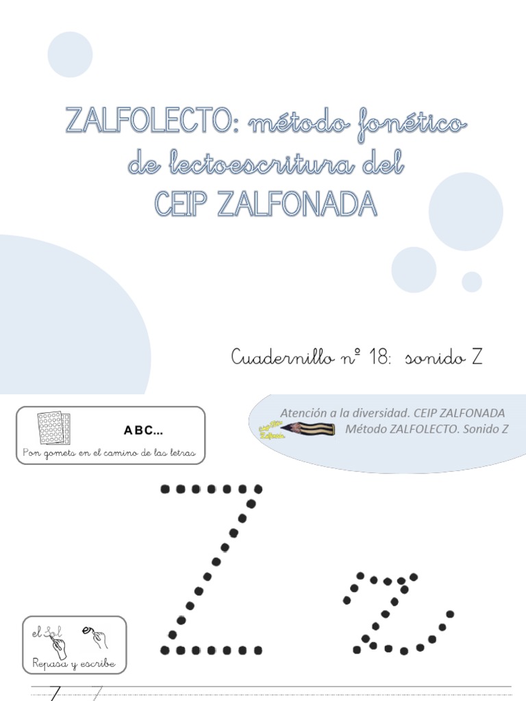 18 Lectoescritura C-Z | PDF