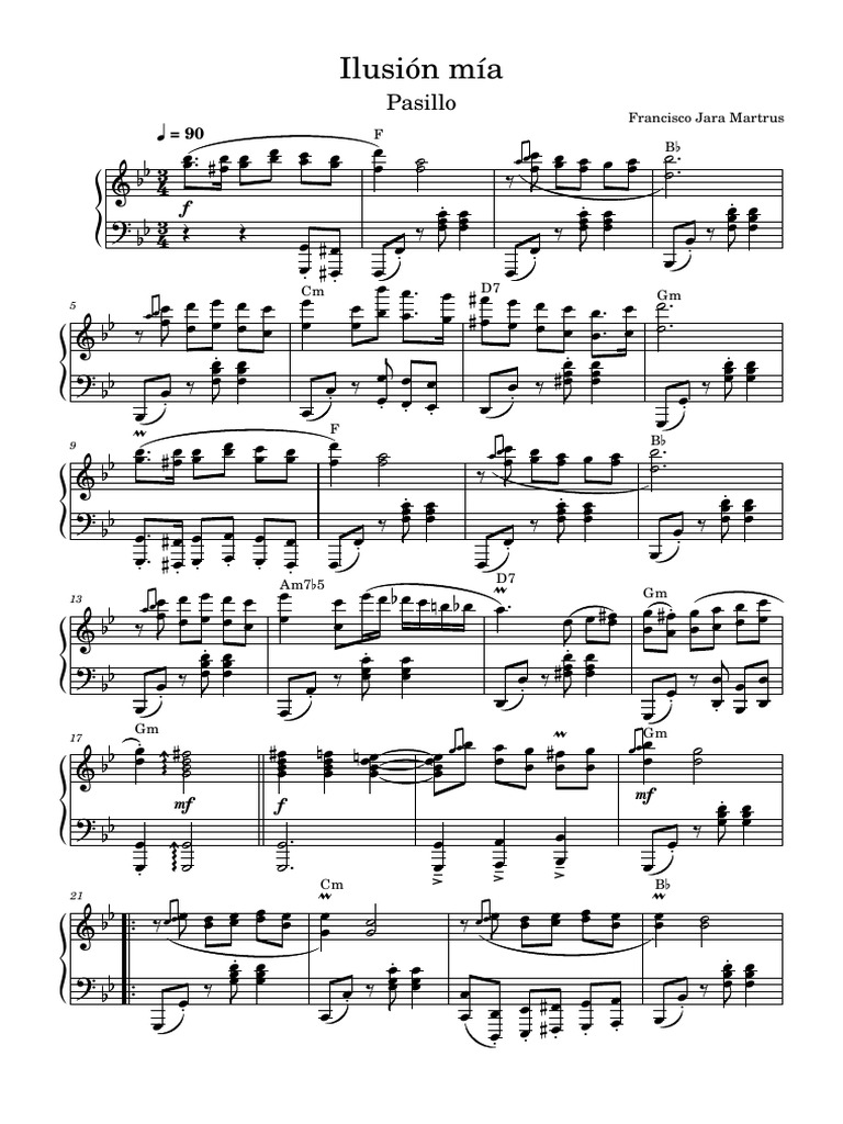 Ilusión Mía - Francisco Jara Martrus | PDF