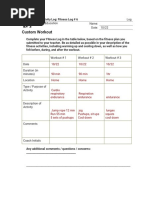 Periodisation Plan Template | PDF