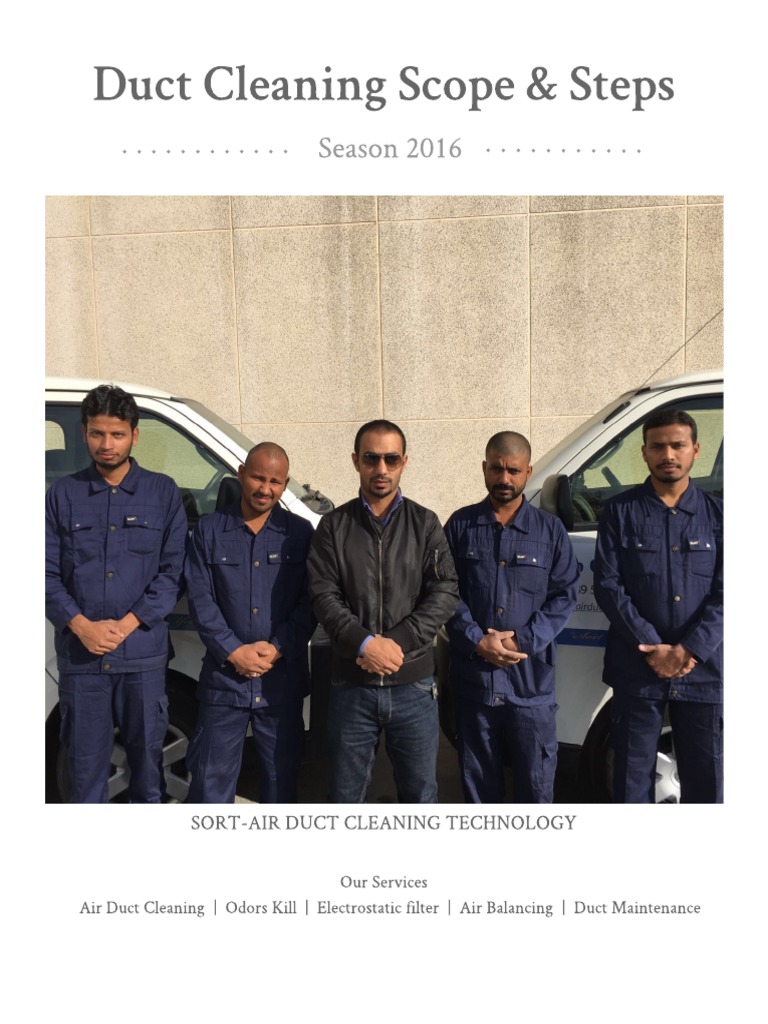 Duct Cleaning Scope Steps | PDF | Duct (Flow) | Vacuum Cleaner