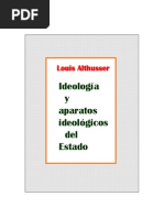 Althusser, L. Ideología y Aparatos Ideológicos de Estado | PDF