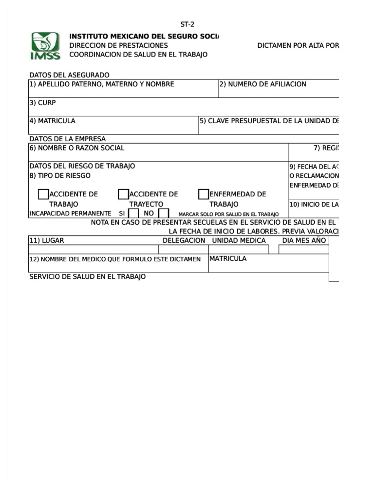 Qdoc - Tips St2-Imss | PDF | Ciencias de la Salud