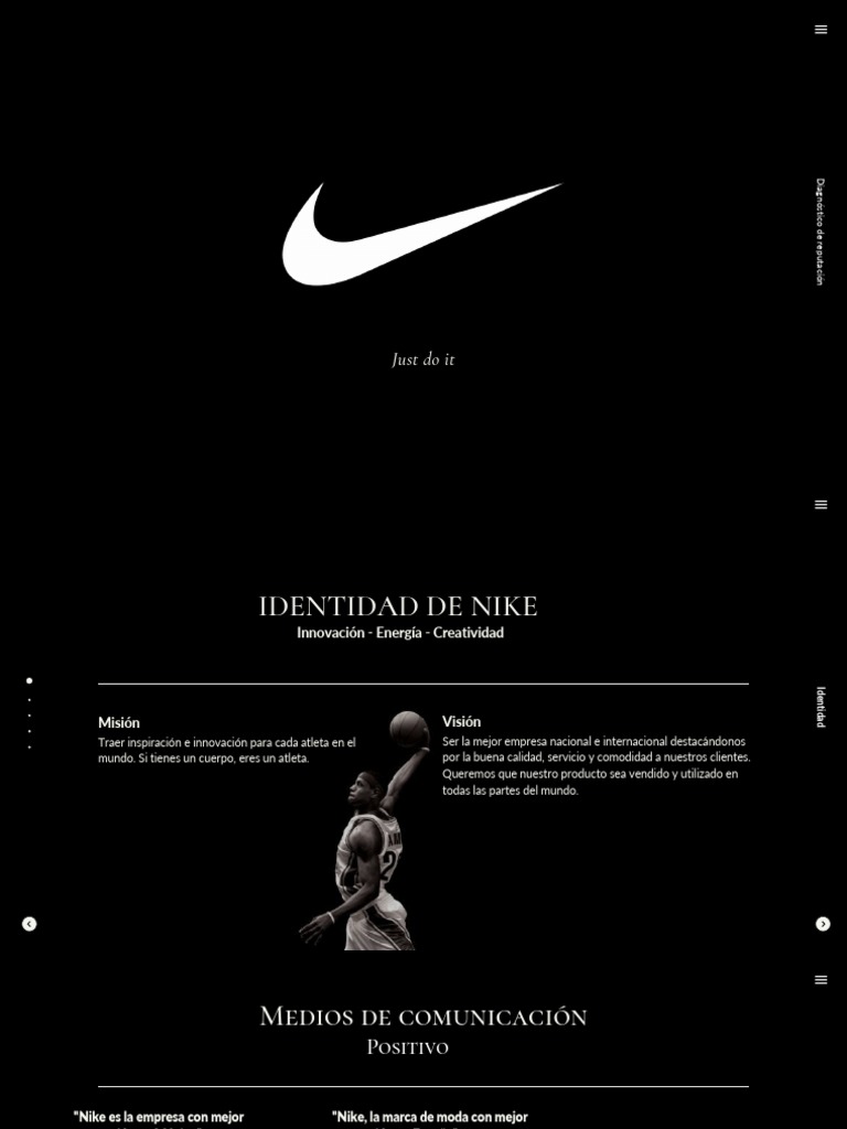 Identidad y reputación de Nike | PDF | Marca | Nike