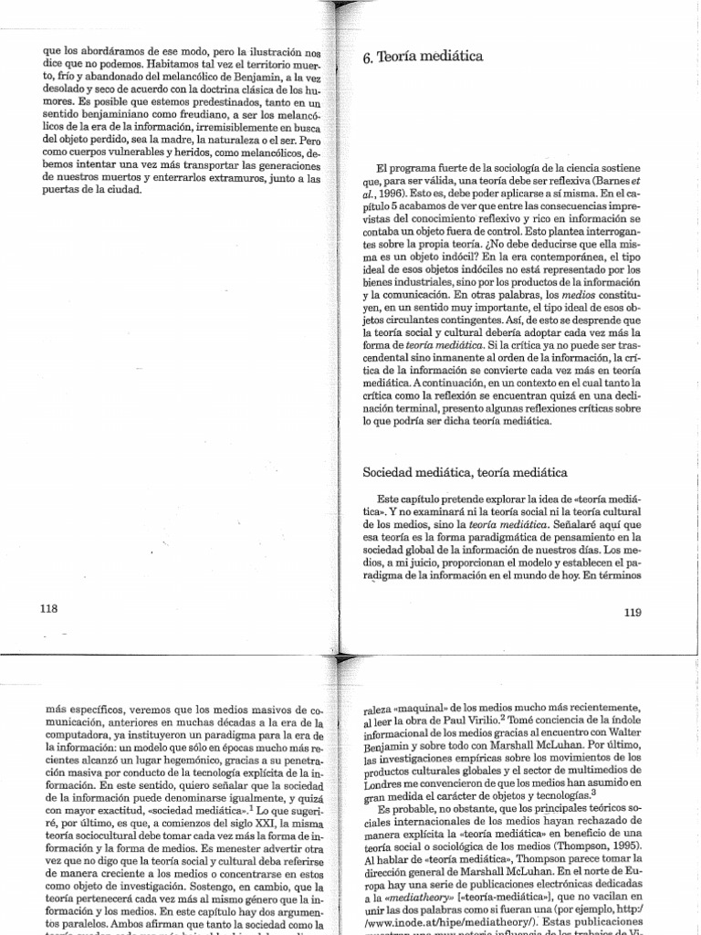 CLASE 2 - (Cap. 6) Scott Lash - Crítica de La Información-Amorrortu ...