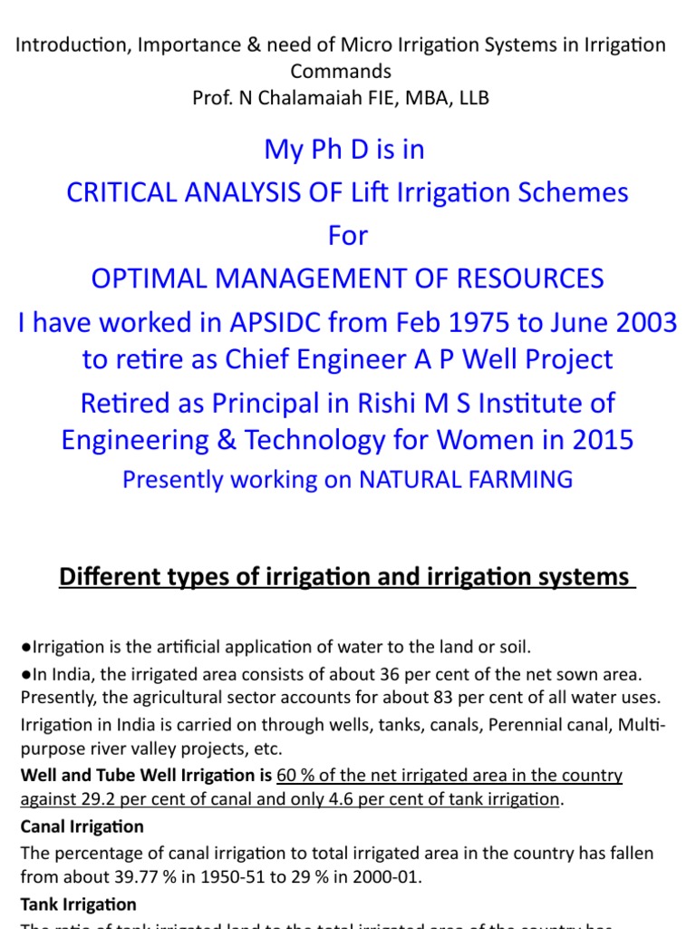 Micro Irrigation | PDF | Irrigation | Water Micro Irrigation | PDF | Irrigation | Water
