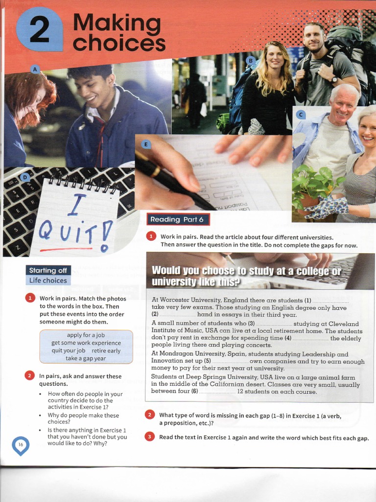 Complete B1 Unit 2 | PDF