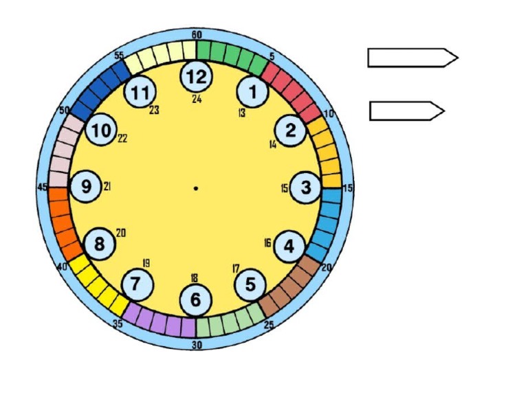 Reloj para Imprimir | PDF