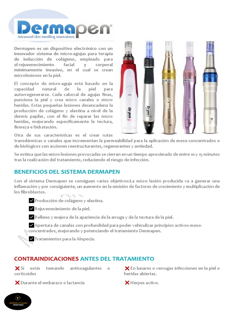 Curso Teorico Dermapen | PDF | Piel | Antioxidante