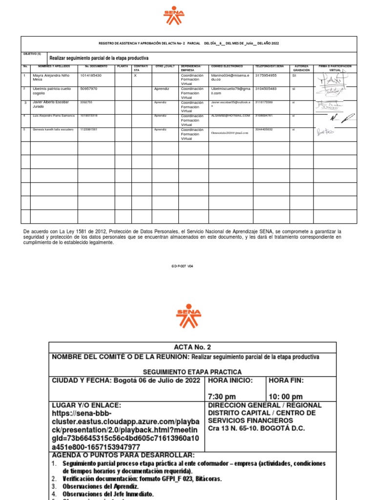 Acta 3 | PDF | Aprendizaje | Evaluación
