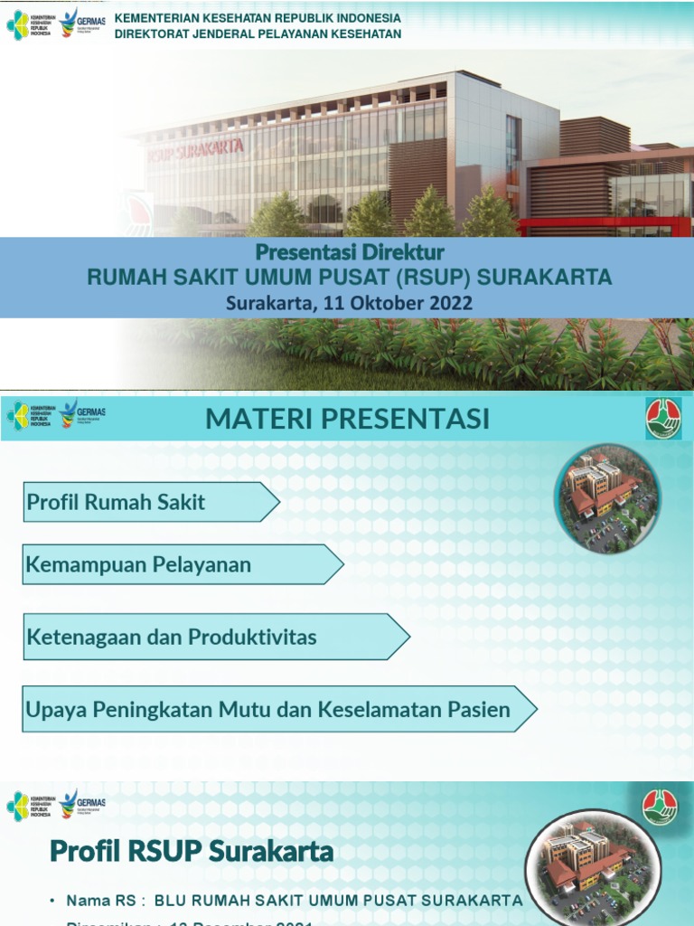 Profil dan Layanan RSUP Surakarta | PDF