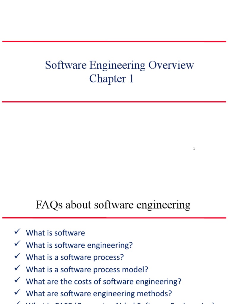 CH 1 | Download Free PDF | Software | Software Development Process