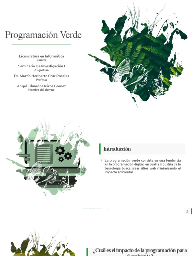 Programación Verde | PDF | Programación de computadoras | Software