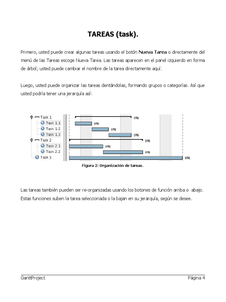 Manual Del Usuario GanttProject - Parte5 | PDF