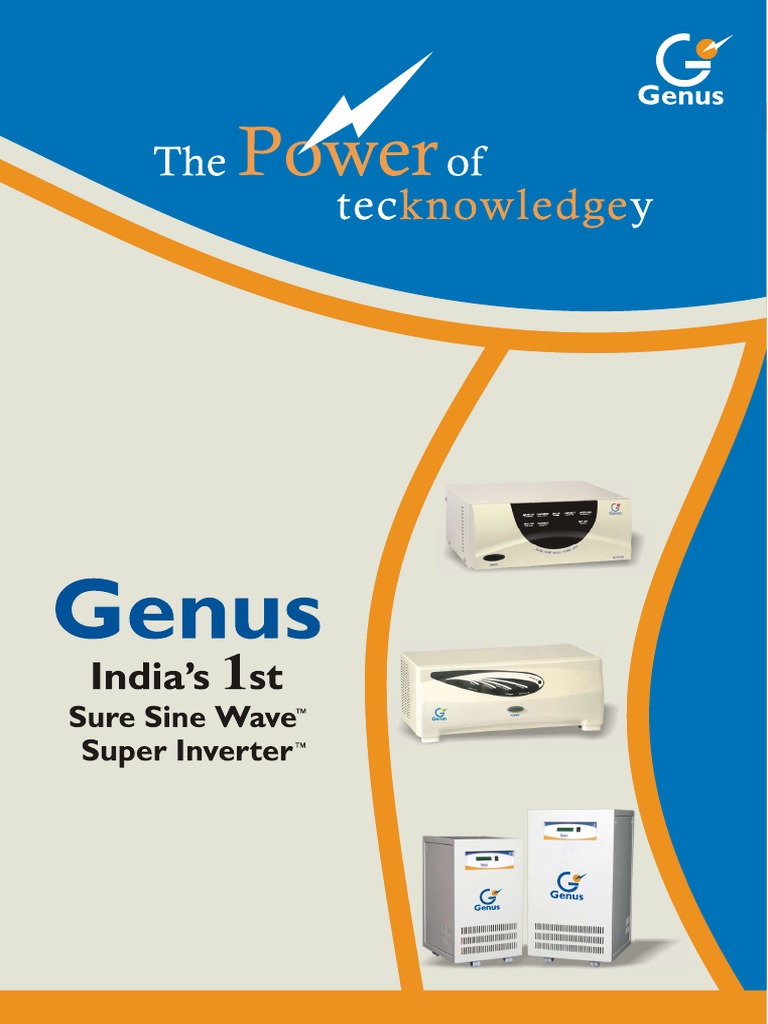 Genus Inverter Batteries | PDF