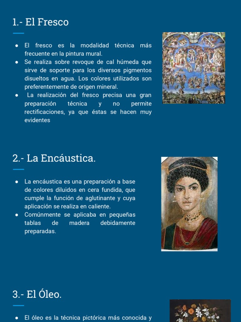 Las Tecnicas Artisticas Antiguas | PDF | Pinturas | Pintura al óleo