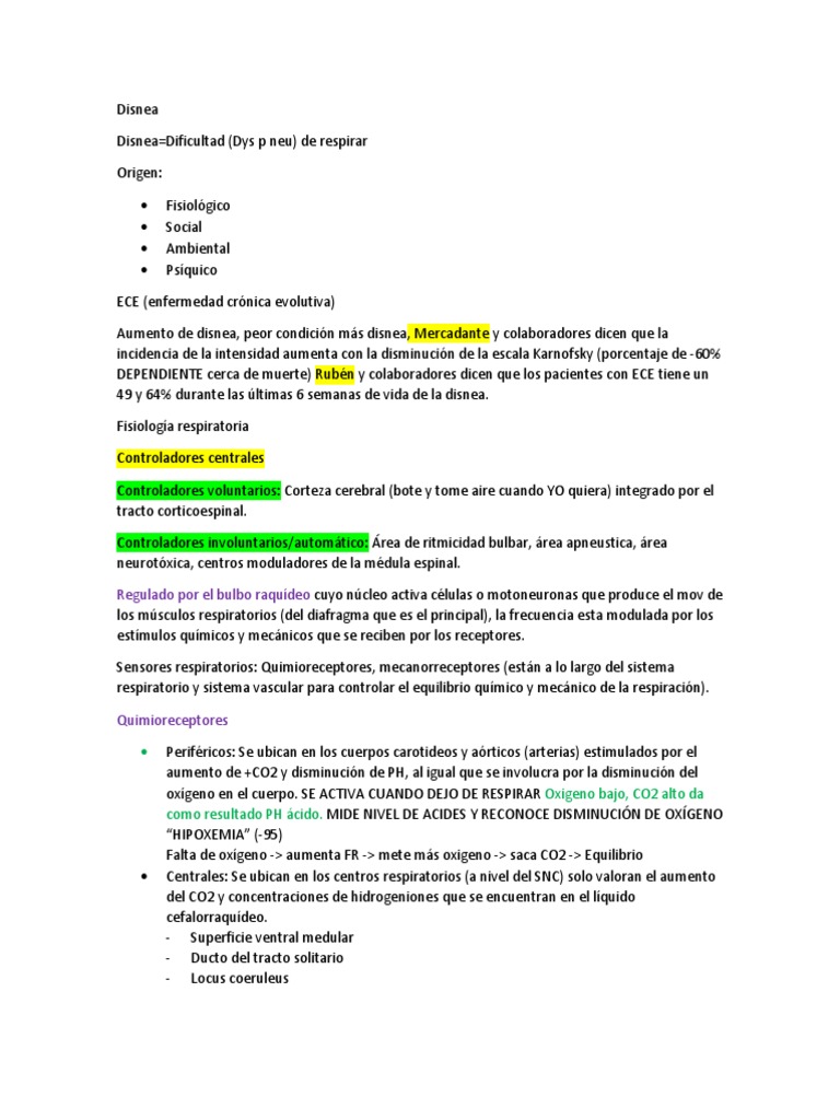 Paliativ Disnea A2-P2 | PDF | Sistema respiratorio | Respiración