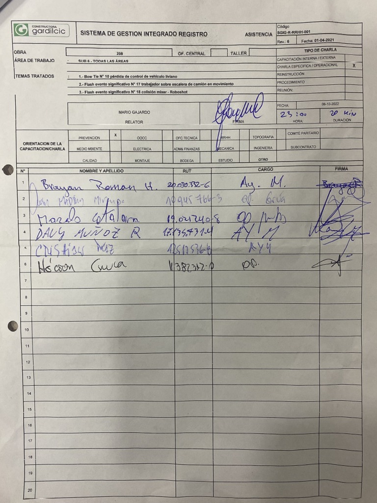 08-10-2022 Difusión TFDS Bow Tie #10 Pérdida de Control de Vehículo Liviano | PDF