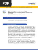 Sesion Afiches Sobre El Buen Trato | PDF | Maestros | Aprendizaje