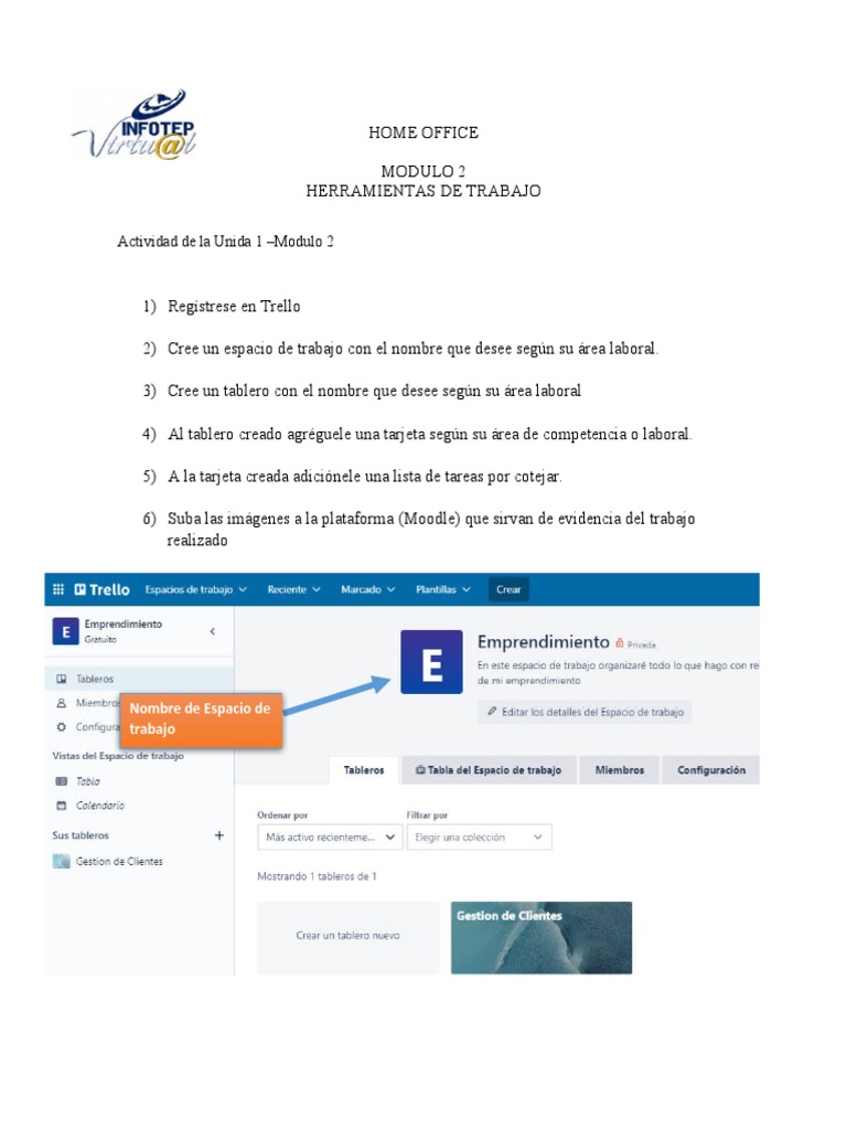 Utilizando Trello para organizar tareas laborales | PDF