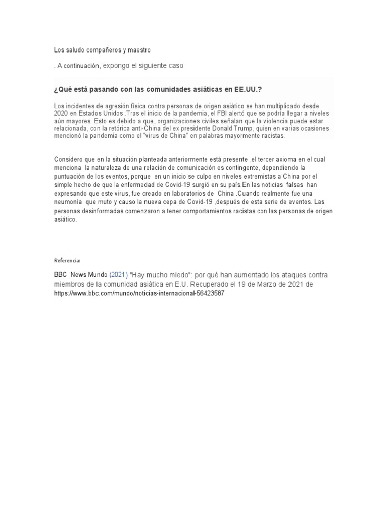 Foro Ejemplo | PDF