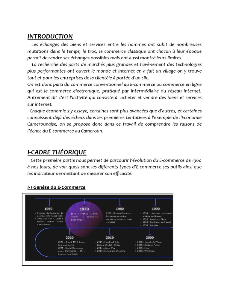 E-Commerce 1 | PDF | Commerce électronique | Logistique