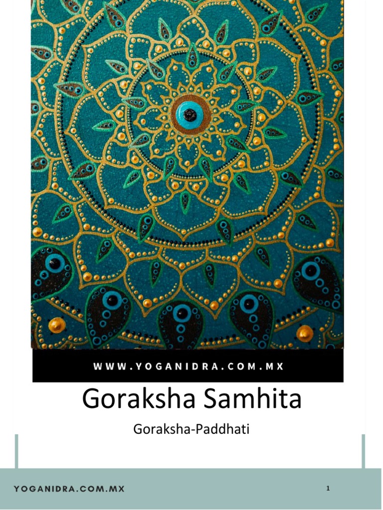 Goraksha Paddhati Samhita Yoga Nidra MX CDMX | PDF | Yoga | Hatha Yoga