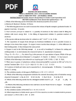 Ss 1 First Term Mathematics Examination-1 | PDF | Circle | Geometry