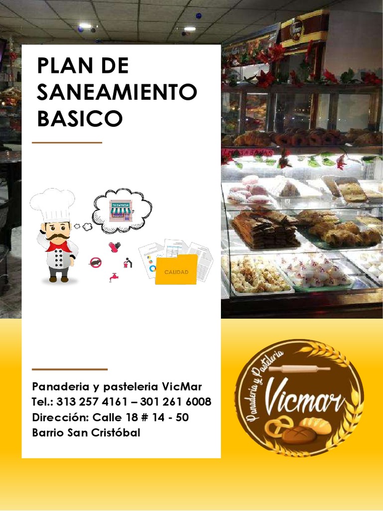 Plan de Saneamiento Básico de la Panadería y Pastelería VicMar | PDF | Residuos | Reciclaje