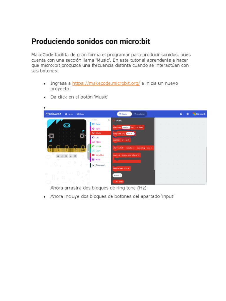 Produciendo Sonidos Con Micro | PDF