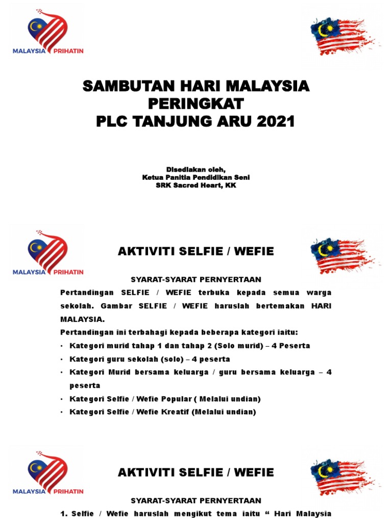 Syarat Selfie Wefie | PDF