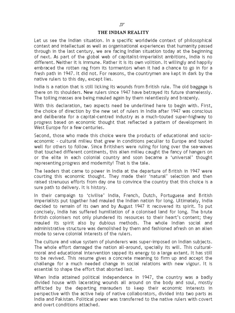 Post-Colonial Power Dynamics in India | PDF | Mahatma Gandhi | Peasant
