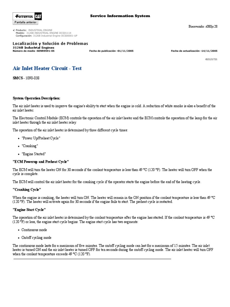 3126B Industrial Engine DCS00001-UP (SEBP3483 - 45) - Búsqueda Básica ...