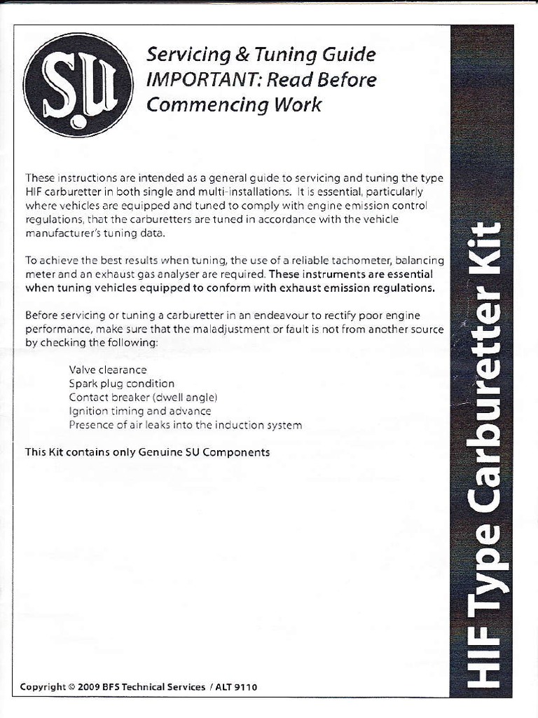 SU HIF-6 Serviceinfo | PDF