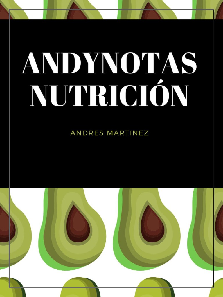 Andy Notas Nutri | PDF | Dieta | Alimentos