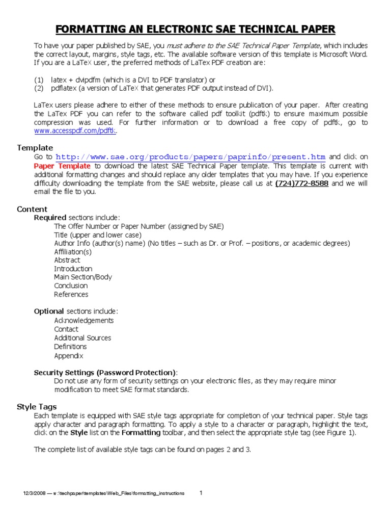 Formatting | Portable Document Format | Text