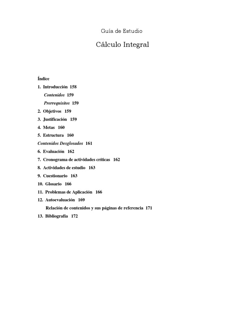 Guía de Cálculo Integral | PDF | Integral | Geometría