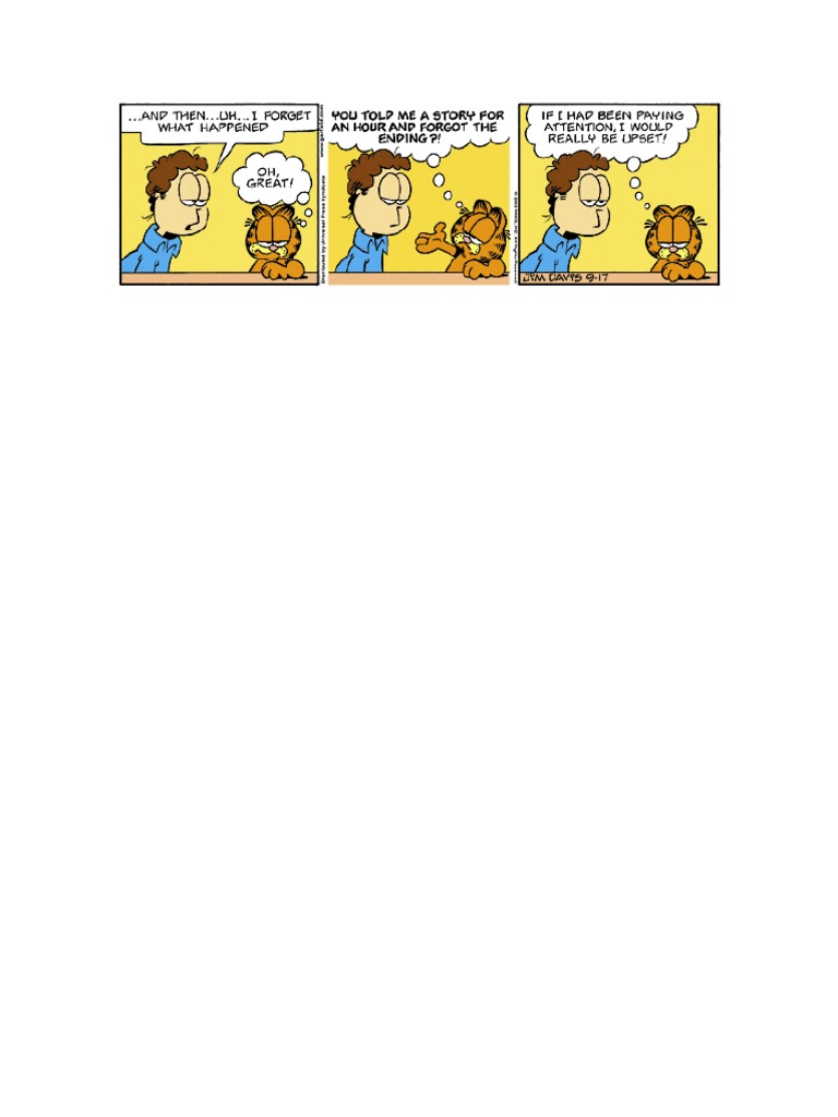 Garfield Conditionals | PDF